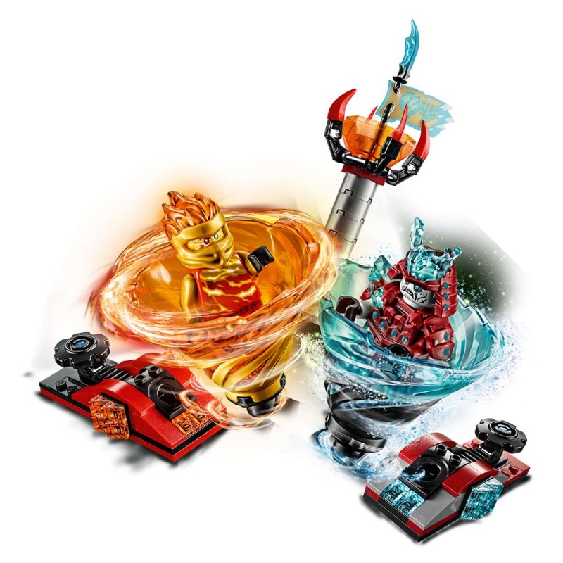 LEGO Ниндзяго (NinjaGo) Конструктор Бой мастеров кружитцу — Кай против ...